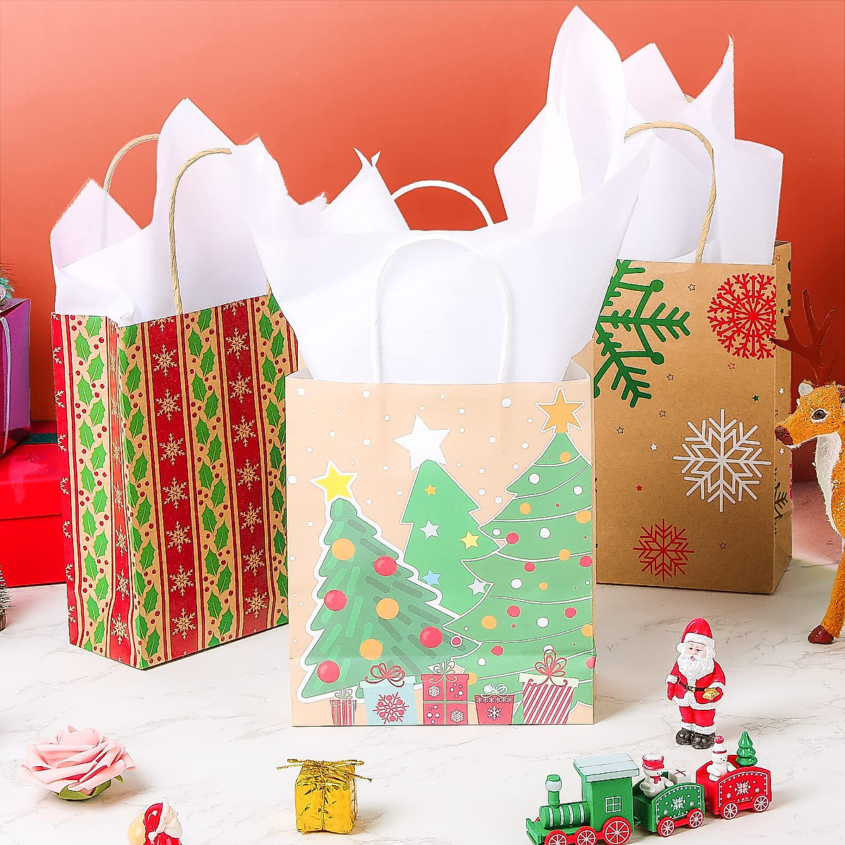 24" x 36" Acid Free Archival Tissue Paper, Unbuffered No Acid Paper No Lignin Archival Packing Paper for Long Storing Preserving Clothing Textiles Photo Present Wrap Office Home Supplies (200 Pcs)