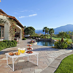 Aluminum Alloy Folding Table,Multipurpose Portable Aluminum Alloy Folding Table (90 x 60 x 70cm)