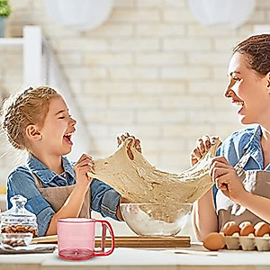 Cabilock 1pc Flour Sieve Powdered Sugar Sifter for Baking Sifting Strainer Handheld Sifter Household Tools Diy Tools Metal Colander Home Flour Strainer Stainless Steel Plastic Cup To Rotate