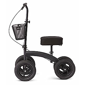 Medline All-Terrain Knee Walker, 350 lb Weight Capacity