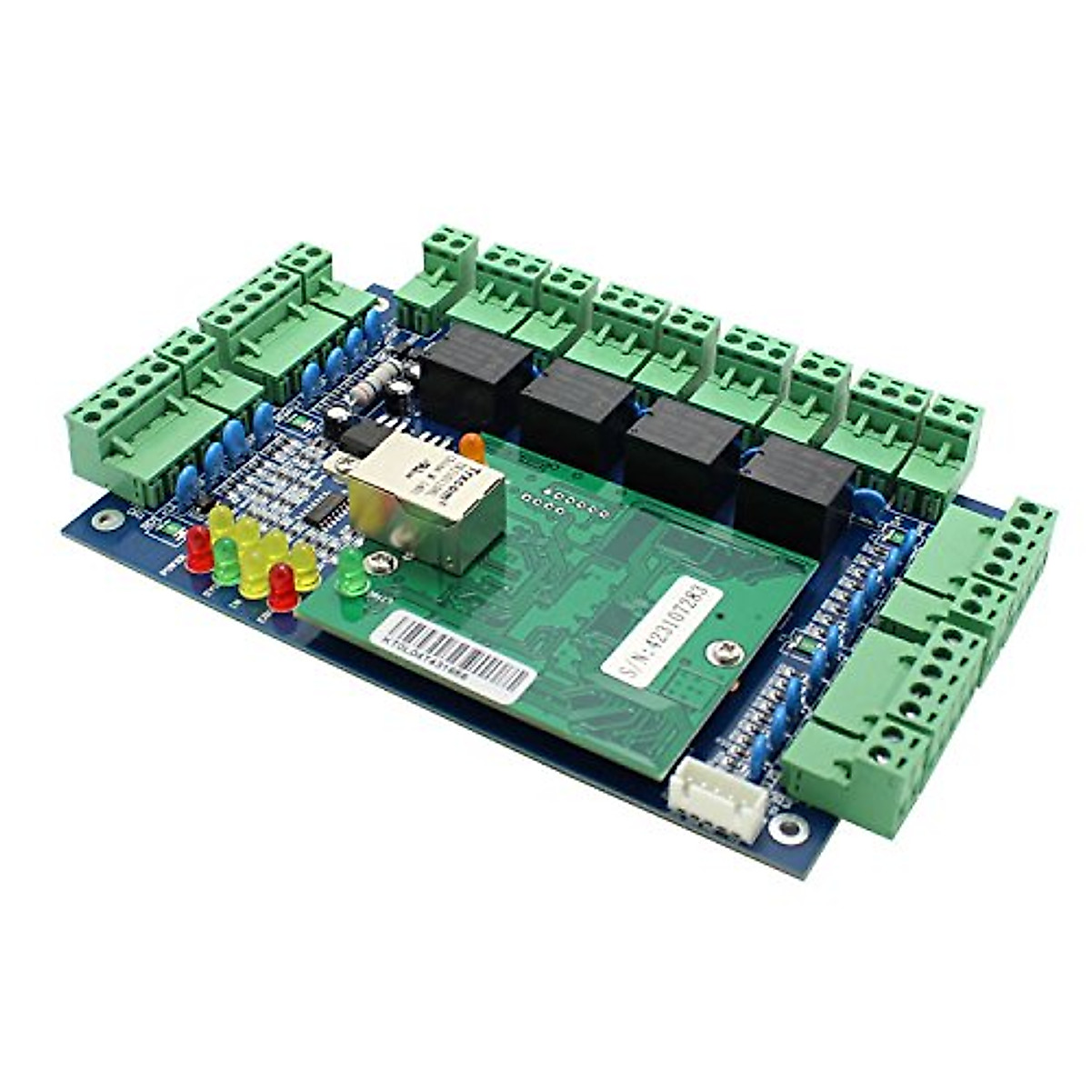 MENGQI-CONTROL Professional 4 Doors TCP/IP Network Wiegand 26/34 bit Access Control Board Panel Access Controller