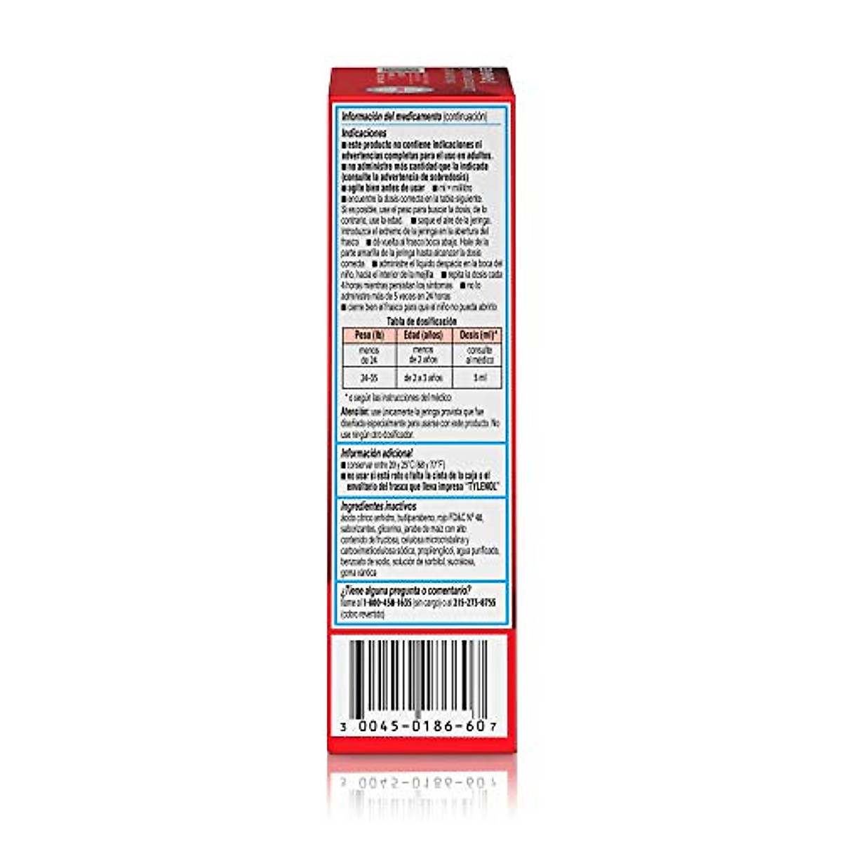 Infants' Tylenol Acetaminophen Liquid Medicine, Cherry, 2 fl. oz