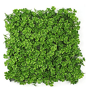 YNFNGXU Artificial Hedge Outdoor Imitation Plant Wall Green Grass Turf Privacy Garden Screen Decorative Fence 50 cm X 50 cm (Color : 05)