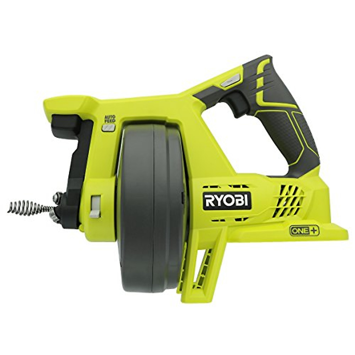 Ryobi P4001 One+ 18V Lithium Ion All-In-One 25 Foot Drain Auger for Sinks or Toilets (Battery Not Included, Power Tool Only)
