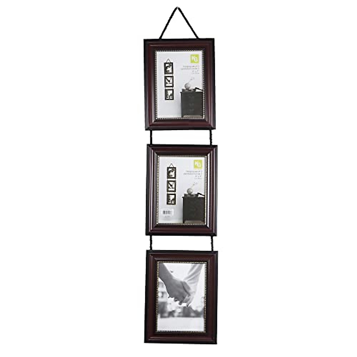 kieragrace Classic Traditional Lucy Picture Luxury-Frames, 5" x 7", Dark Brown, 3 Count