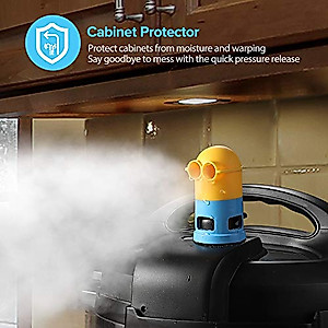 Goldlion Steam Diverter Pressure Release Accessory Compatible with Instant Pot DUO/Smart/Nova/Viva Models