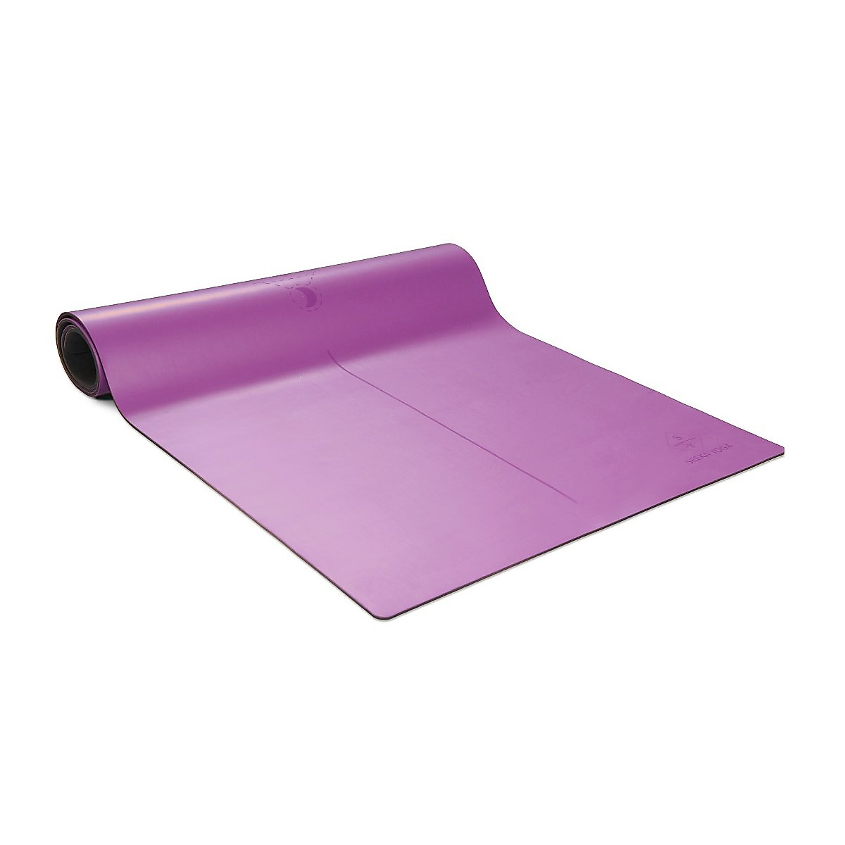 Grippiest Mat - Wet or Dry - Body Alignment. Plants A Tree. Natural Rubber Bottom.Extra Long and Wide for Comfort. Suitable Also for Hot Yoga. (72" x 24" x 4.5mm) Home Workout Mat. Non-slip.
