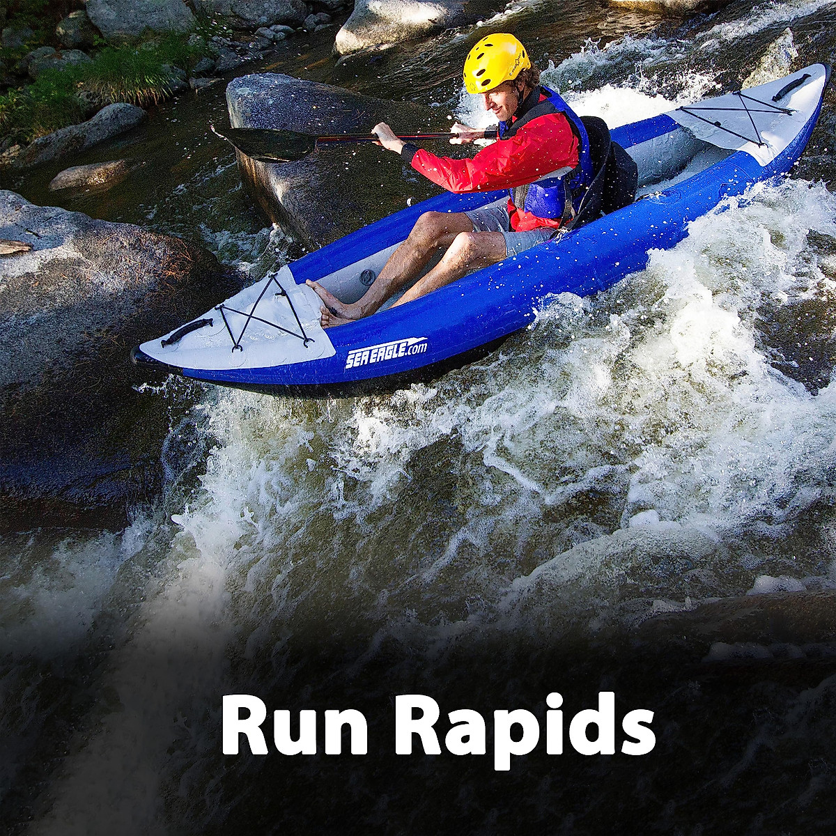 Sea Eagle SE300X Explorer Inflatable Kayak, Pro Package by Sea Eagle