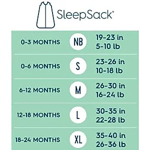 HALO Sleepsack 100% Cotton Wearable Blanket, TOG 0.5, Midnight Moons, Medium, 6-12 Months