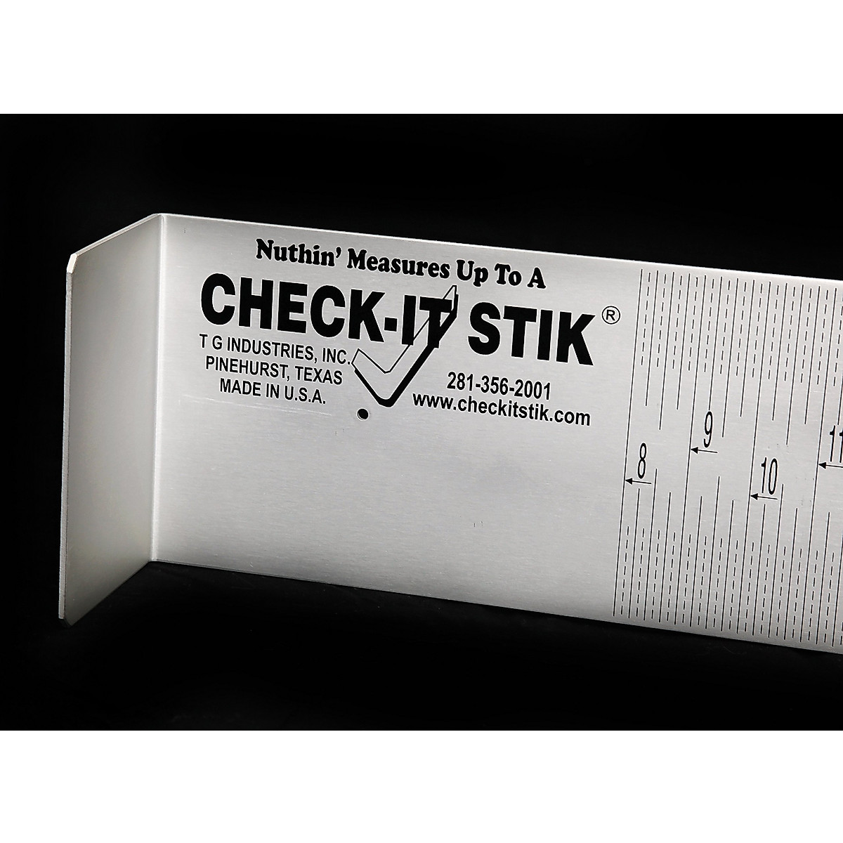 Check-It Stik 30 1/2'' X 6" Red Fish Pro Series