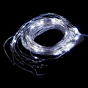 Fairy String Lights, Light Fixture Curtain String Ligh Christmas Light String Decorative Lamp, 8 Modes for Home Garden