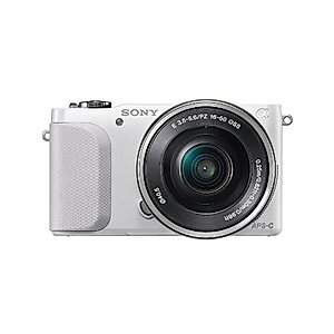 Sony NEX-3NL/W Mirrorless Digital Camera Kit (White)