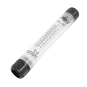 uxcell A11120300ux0019 1/2 Inch Female Thread 0.2-2.0 GPM 1-7 LPM Water Liquid Inline Flowmeter LZM-15