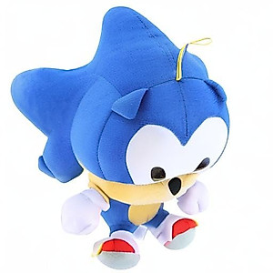 Great Eastern Entertainment Sonic The Hedgehog -SD Sonic Sitting Plush 7", Multi-Colored