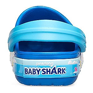 Crocs Kids' Baby Shark Band Clog , Baby Shark, 8 Toddler
