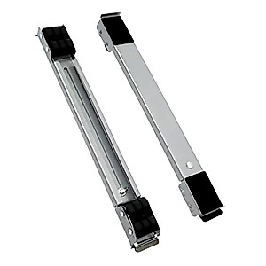 Homoyoyo Furniture Washing Machine Dolly Extendable Appliance Rollers Refrigerator Fridge Appliance Dolly Movers Portable Mini Mobile Washer Dryer Moving Base