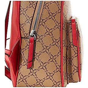 Nine West Sloane Backpack Mocha Logo Multi One Size