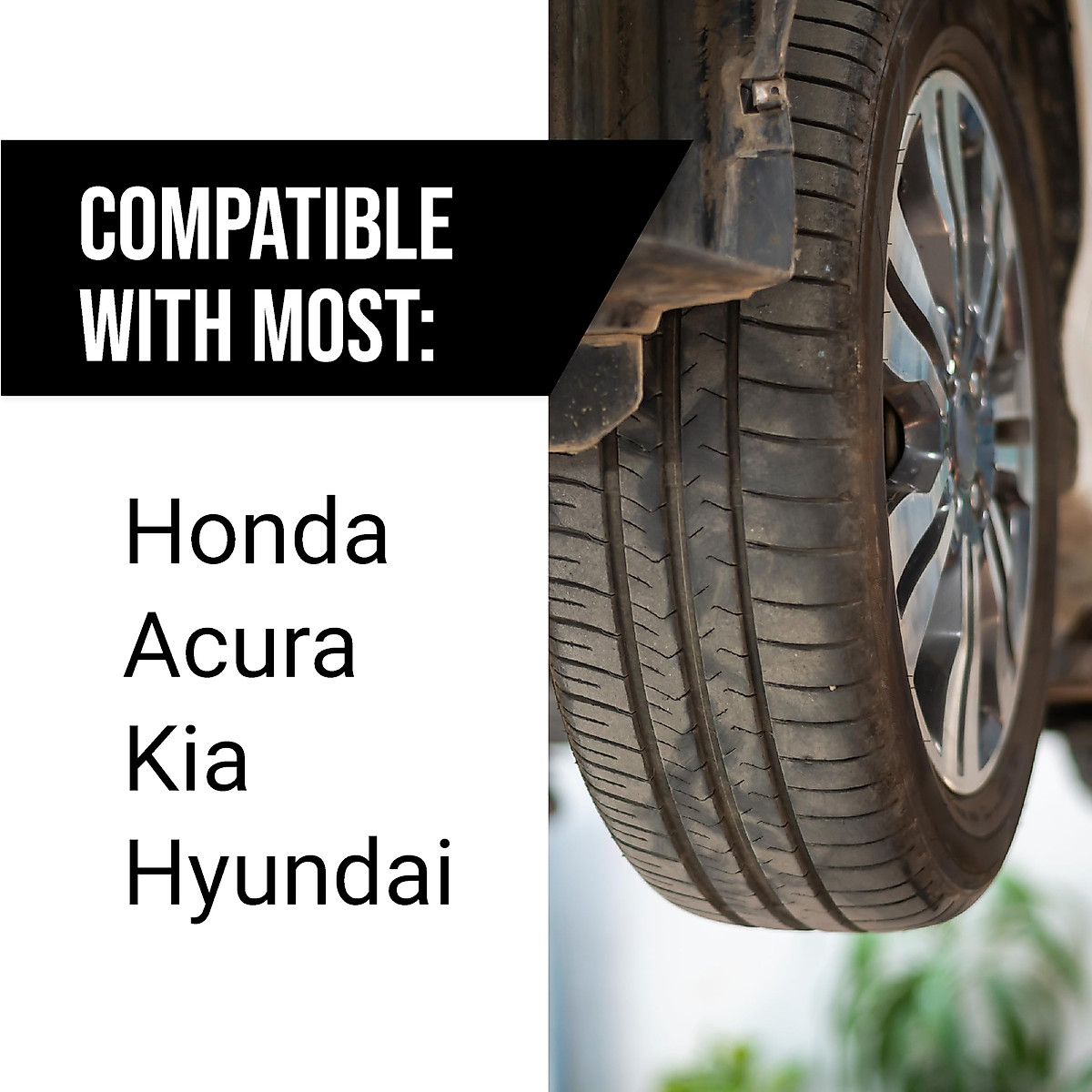 Mission Automotive 8-Pack of Rotor Screws for Brake Discs - Universal Fit for Honda, Acura, Hyundai and Kia Models - Stainless Steel Retaining Screws for Front and Rear