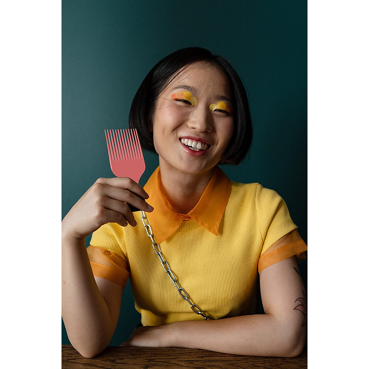 Iconikal Deluxe 40-Piece Assortment Designer Combs - Iconikal Unbreakable Wet & Dry Hair Combs, Easy to Clean, Bulk Combs Set