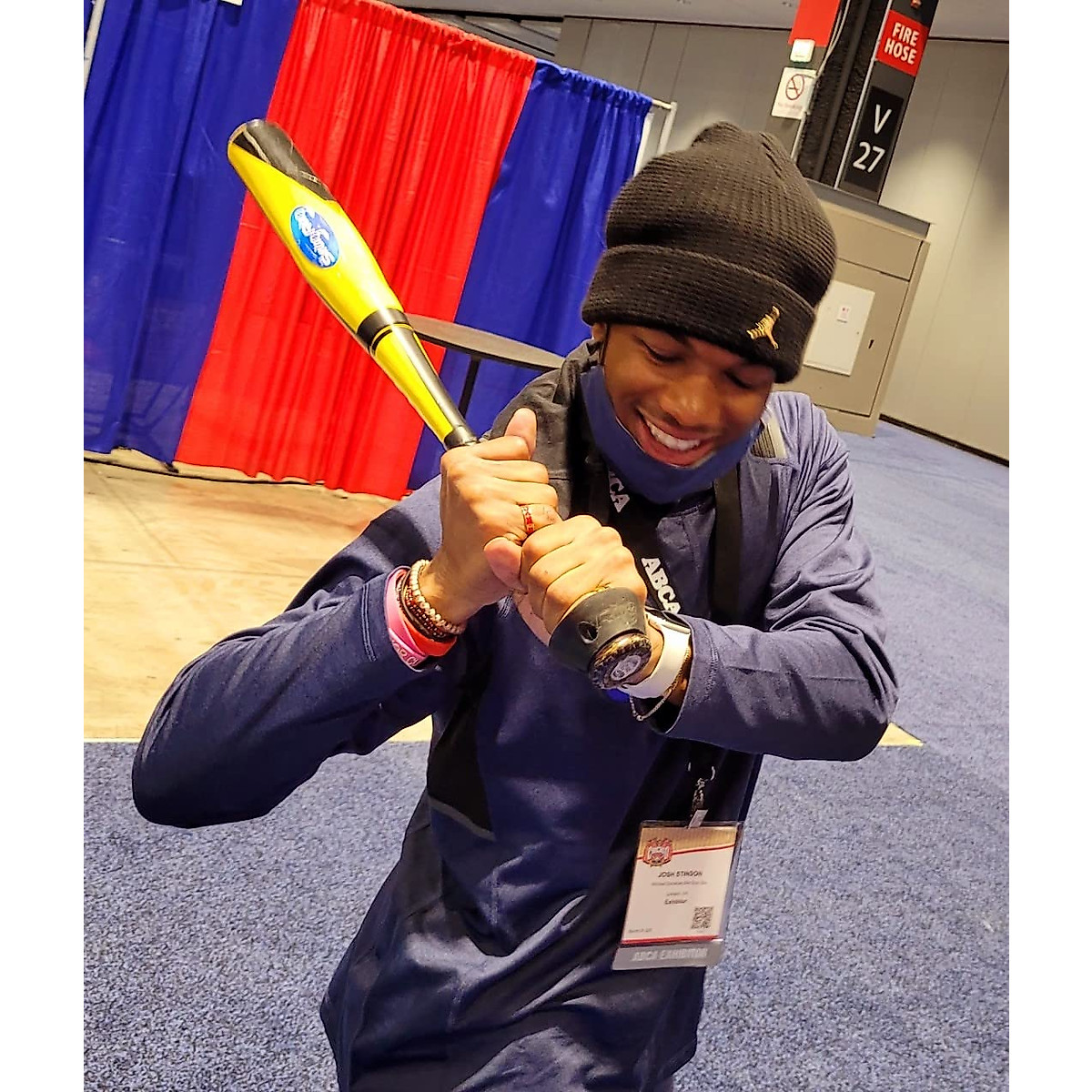 THE SwingRing (White) Baseball and Softball bat Grip Vibration dampening Protection…