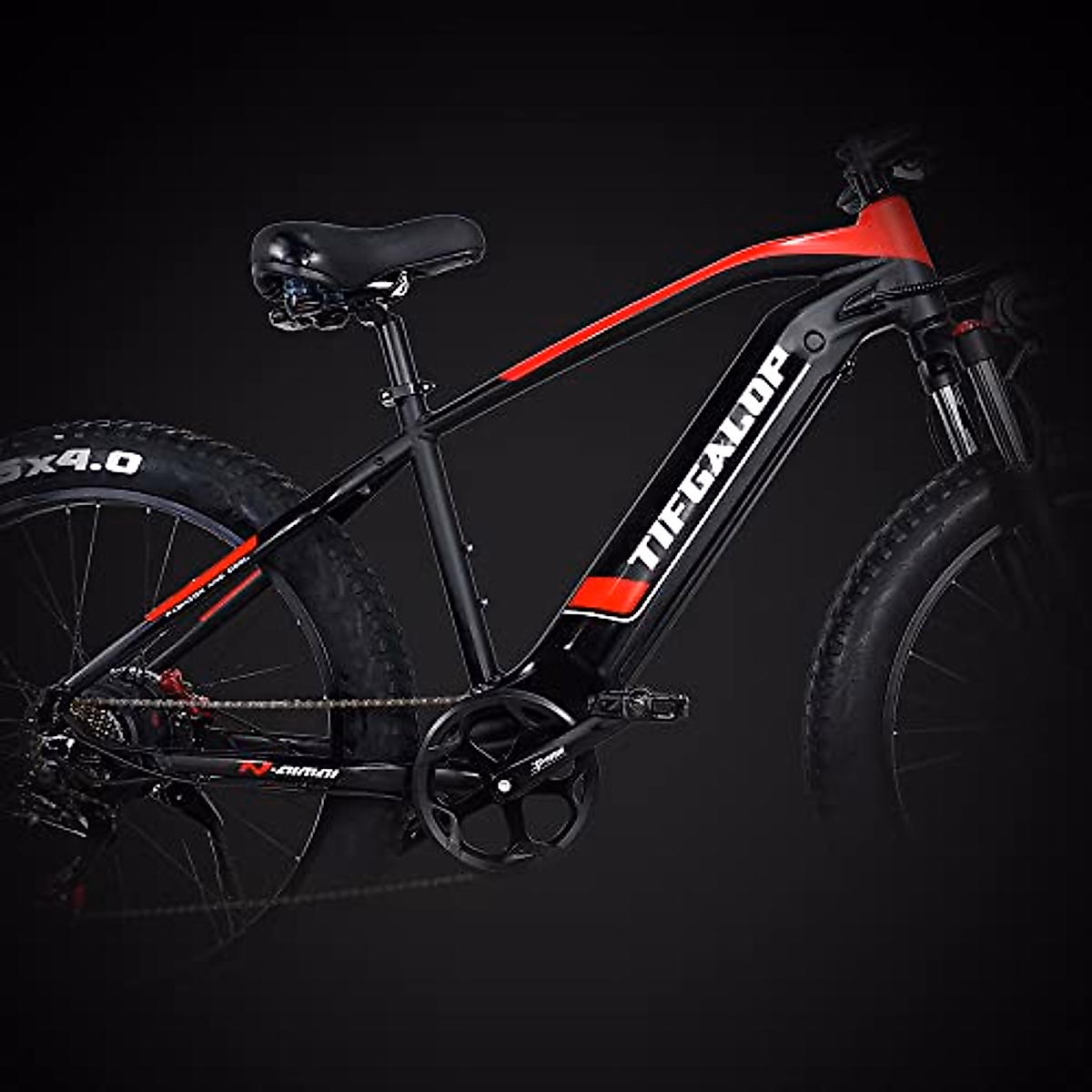 Electric Fat Tire Bike, 1000W Ebike with 35MPH, 60 Miles Maximum Mileage Ridden, 26" Off-Road Electric Bicycle, Shimano 7 Speed E Bike, 864Wh (48V18Ah) Removable Battery Electric Mountain Bike