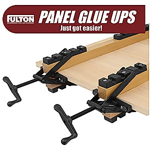 2 Pack of 4 Way Pressure Clamps For Clamping Panels - Using Pressure From All Four Directions. Ideal For Woodworkers and Cabinet and Furniture Makers (2 four way pressure clamps)