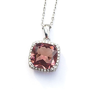 ZHUDJ Zultanite Pendant Sterling 925 Silver Sultanite Color Change Fine Jewelry Women Party Wedding