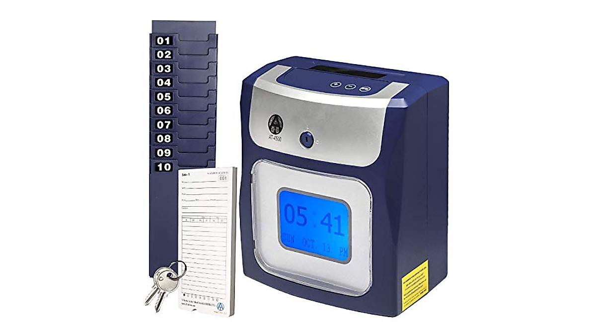 AT-4500 Time Clock: Effortless Hour Calculations