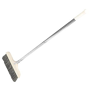 FOYTOKI Splicable Broom Trash Cleaning Telescopic Broom Floor Cleaning Broom Soft Broom Stand up Dustpan Soft Bristle Broom Garbage Broom Stick Indoor Broom Brooms Dust Broom Plastic