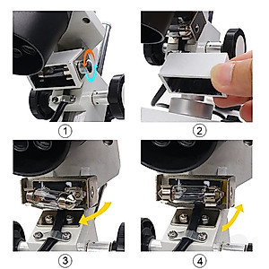 SDGH Binocular Stereo Microscope Industrial Stereo Microscope Top LED Illumination Mobile Phone PCB Soldering Repair Tool (Color : OneColor, Size : 20X)