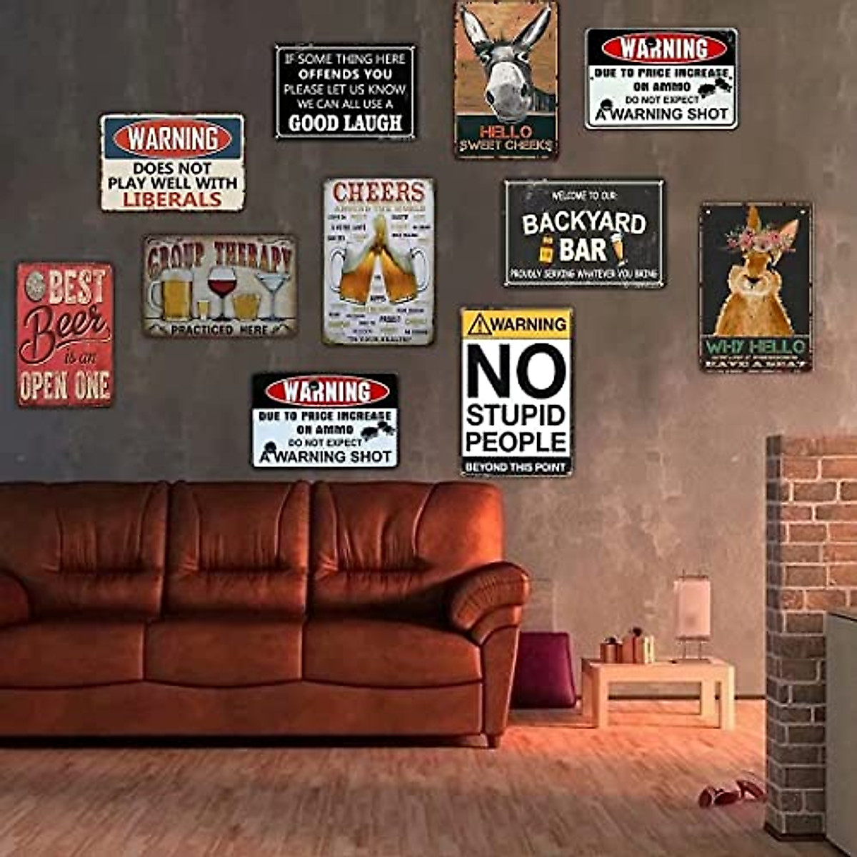 tangbinfff Pray Hardest When It is Hardest to Pray 20X30 cm Retro Look Metal Decoration Art Sign for Home Kitchen Bathroom Farm Garden Garage Inspirational Quotes Wall Decor