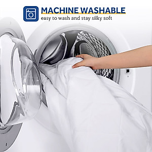 Sealy 3M Scotchgard Heated Mattress Pad | Quilted Cotton Electric Bed Warmer with 10 Heat Setting Controller | 1-12 Hours Auto Shut Off | 15" Deep All Around Elastic Pocket, Full