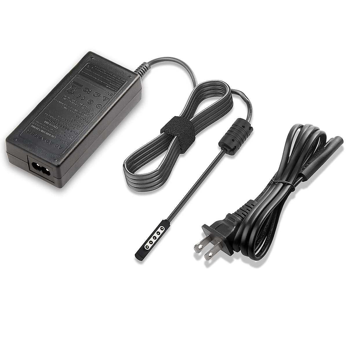 Surface Pro 1 Pro 2 Pro RT Charger, Surface Power Supply Adapter 43W 12V 3.58A Charger Power Cord fit Microsoft Surface Pro 1, Surface Pro 2, Surface RT, 1512 1536 1601 i5 i7 Tablet -Futurebatt