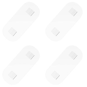 HapiRm 4 PCS Adhesive Hooks Adhesive Tape