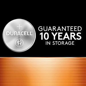 Duracell - 2032 3V Lithium Coin Battery - long lasting battery - 1 count