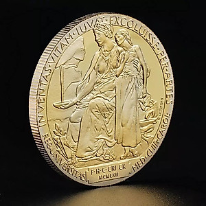 World Celebrity Honor Coin Nobel Commemorative Coin Nobel Prize in Physiology or Medicine Commemorative Coin