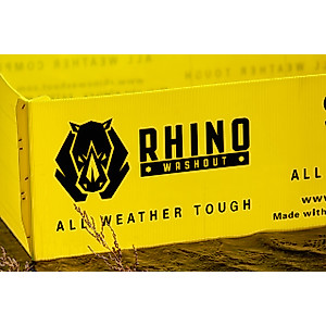 Con Forms Concrete Pump Placing Line System Rhino Washout Container Morter Stucco Shotcrete All Weather Tough Corrugated Cleanout Box (WOP-070SU)