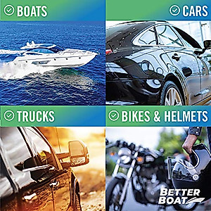 Spray Wax Sealant Hybrid Ceramic Coating Spray SiO2 Technology Ceramic Wax Water Spot Reducer Boat Jet Ski Auto Car Wax & Marine Coating Exterior Care Products Ceramic Spray Wax Detailing Accessories