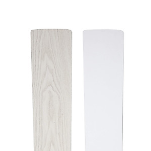 RIVER OF GOODS Coastal 52 Inch Wooden Bead LED Ceiling Fan, Cream