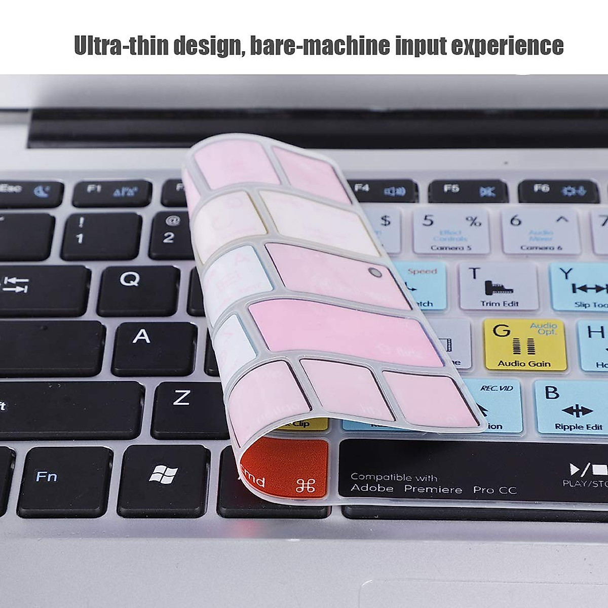 Keyboard Cover 13/15inch Waterproof Dustproof Protective Keyboard Silicone Skin Touch Bar Protector Film For Macbook