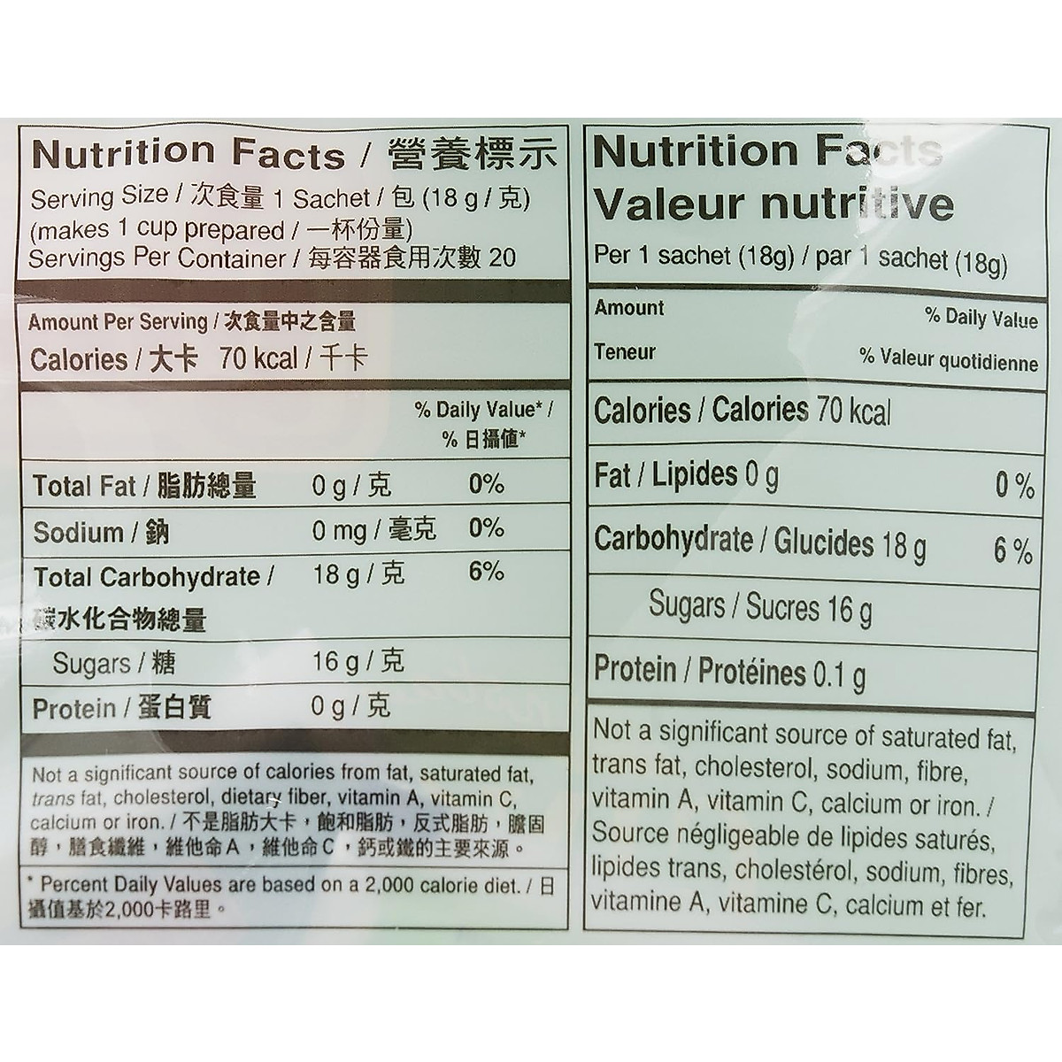 Ginger Drink -Gold Kili 120 Sachets Packed in 6 Bags