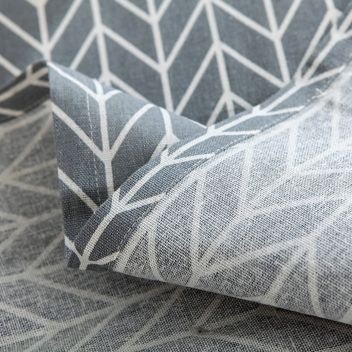 LOYIFE Washing Machine Top Covers, Refrigerator Dust Cover, Washer And Dryer Top Cover Front Load, With 4 Storage Bags, Grey, 51*21.5 in