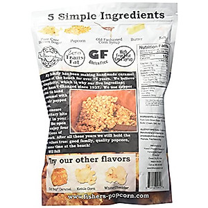 Fisher's Popcorn Caramel Bag, 10 oz.
