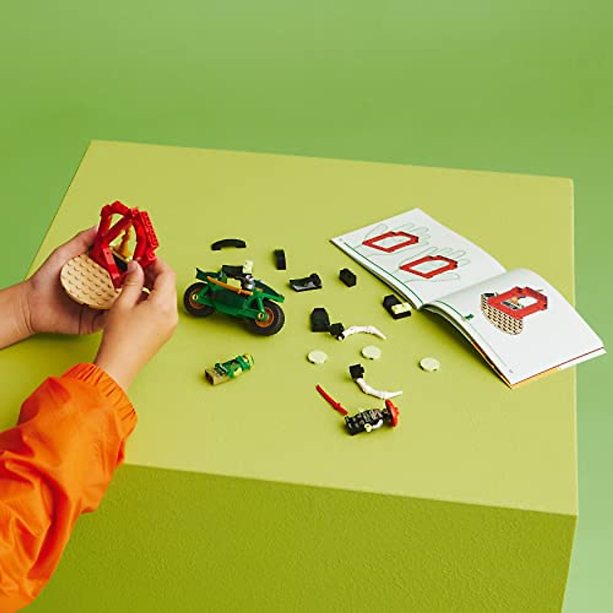 LEGO NINJAGO Lloyd’s Ninja Street Bike 71788, Motorbike Toy for Preschool Kids 4 Plus Years Old, Easy-to-Build Beginners Learning Set for Juniors, Gift Idea