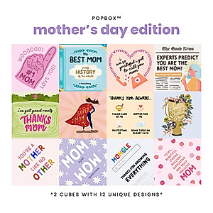 Make It Mine PopBox, The Original Explosion Confetti Pop Up Anniversary Greeting Card With Two 3D Popup Image Cubes - Classic Exploding Anniversary Popup Card