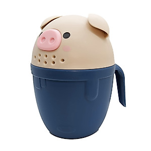 5-Star Compatible High Yield Inkjet Cartridge Replacement. Happy Pig Baby Bath Rinse Cup (Blue)