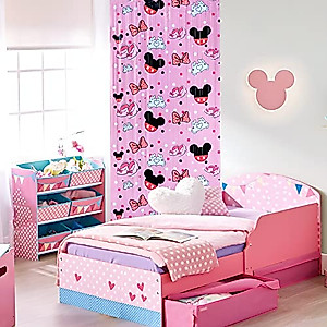 Bupelo Minnie Birthday Party Supplies, 2 Pack Minnie Tinsel Foil Fringe Curtains, Minnie Themed Patterns Photo Booth Prop Backdrop Streamer, Minnie Birthday Party Decorations, Room Decor for Kids