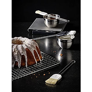 Rösle Stainless Steel Pastry Brush, 1.4-inch