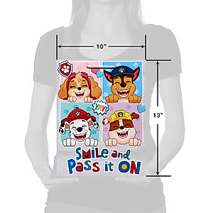 American Greetings 13" Large Paw Patrol Gift Bag with Tissue Paper (1 Bag, 8-Sheets)