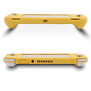 Silicone Grip Case for Nintendo Switch lite (Yellow)
